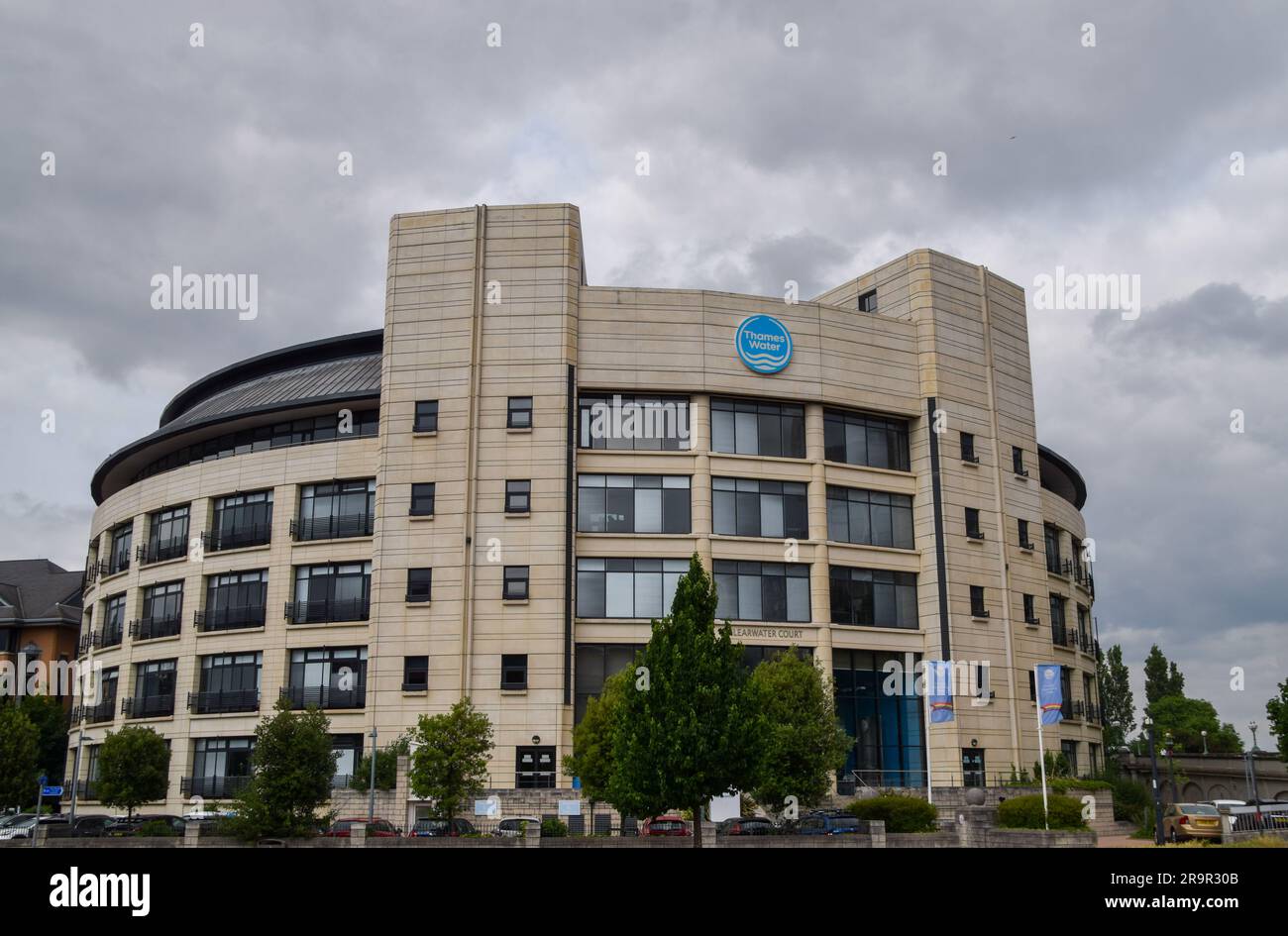 Reading, UK. 28th June 2023. Exterior view of the head office of Thames ...