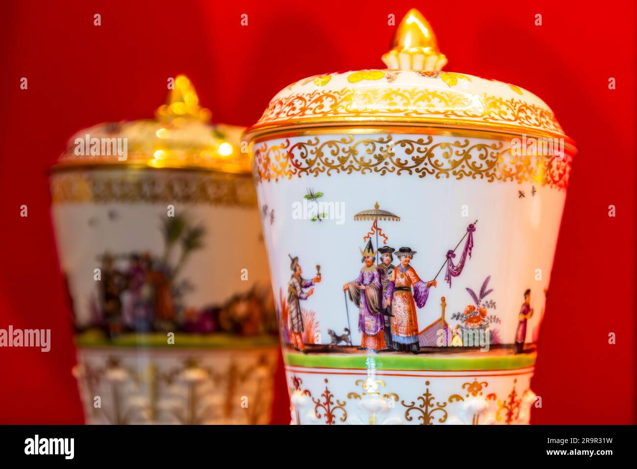 Porcelain Museum in the Porcelain Foundation Meissen, Germany Stock ...