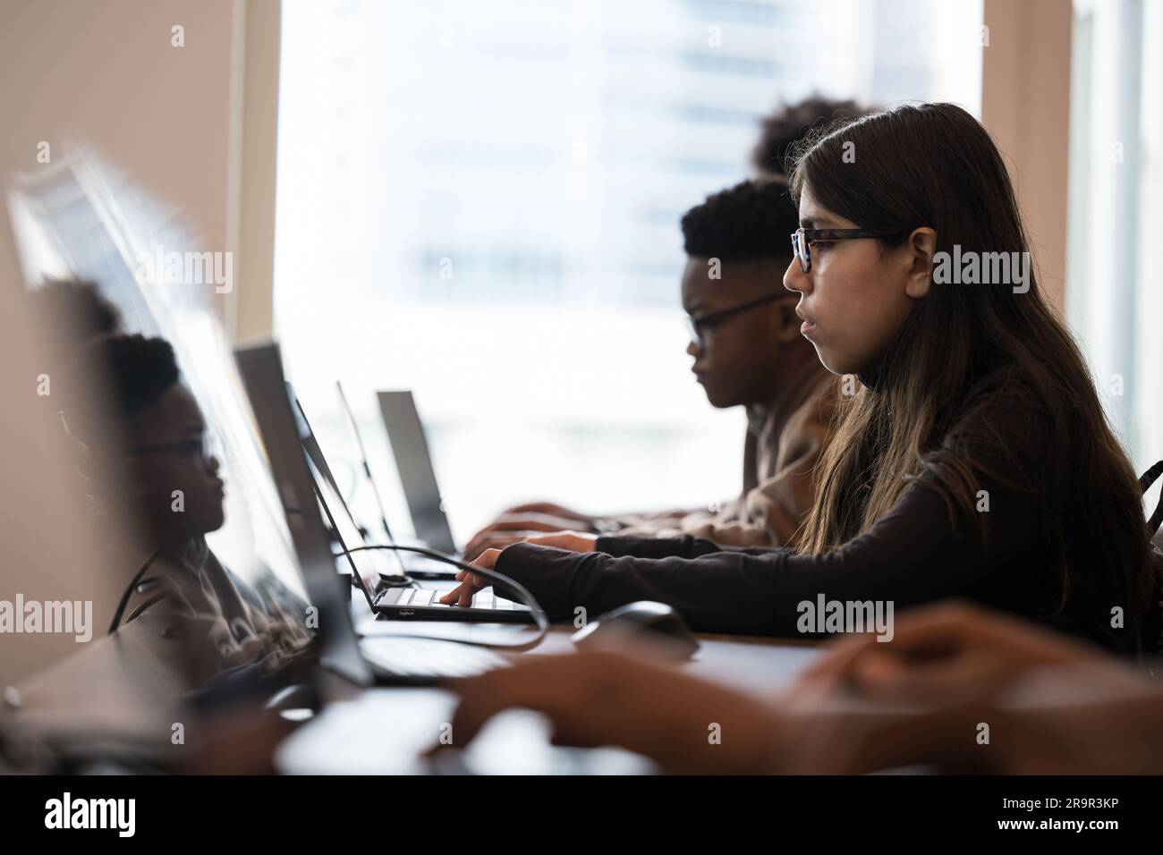 Microsoft and NASA Space Education Day. DC area students participate in ...