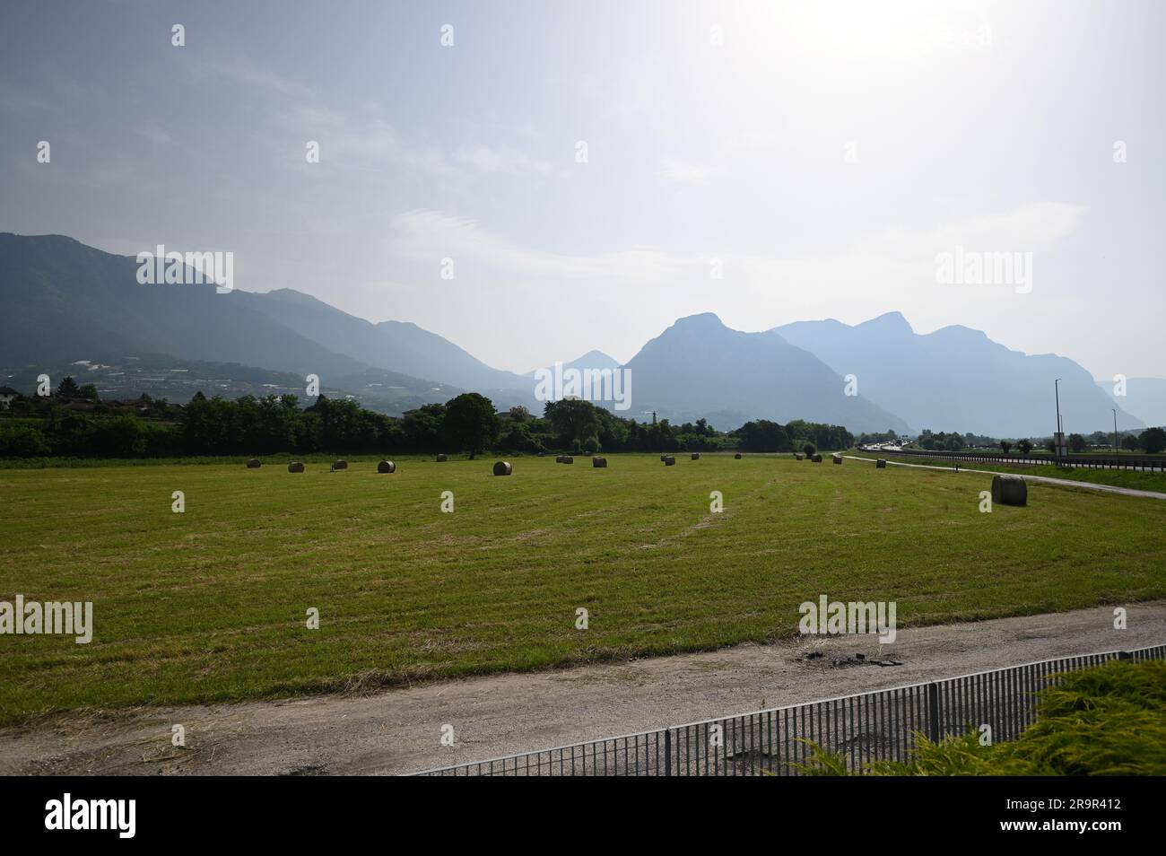 Beautiful scenario in Italian Alps Stock Photo - Alamy