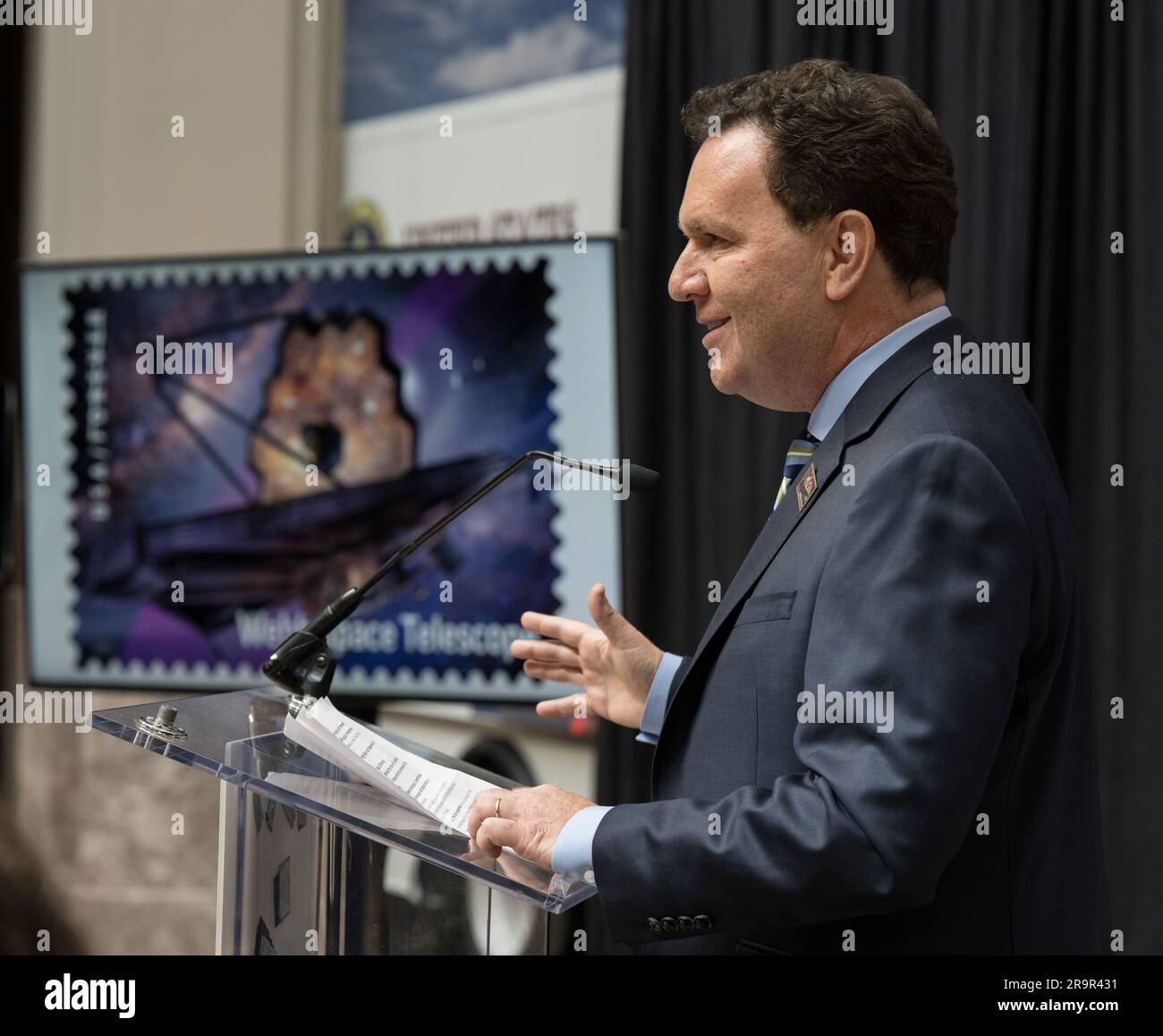 JWST Stamp Issuance Ceremony. NASA’s Goddard Space Flight Center Webb ...