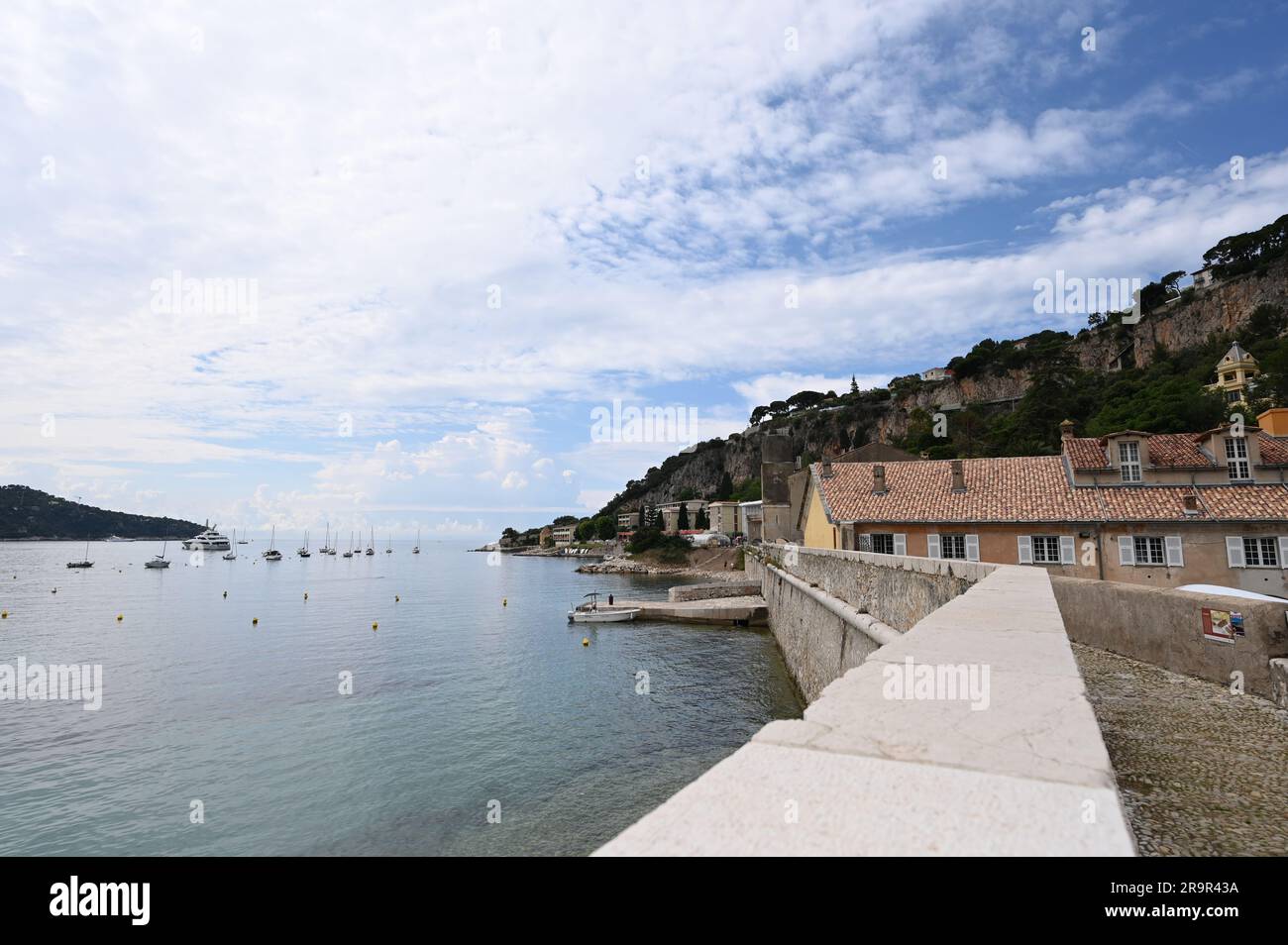 Villefrance sur mer - French Riviera Stock Photo - Alamy