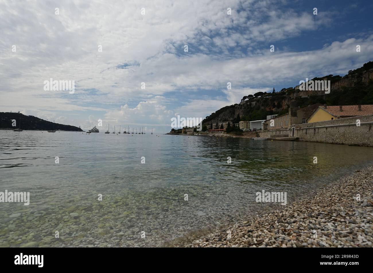 Villefrance sur mer - French Riviera Stock Photo - Alamy
