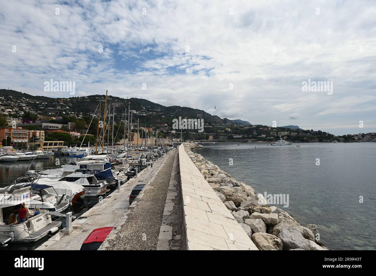 Villefrance sur mer - French Riviera Stock Photo - Alamy