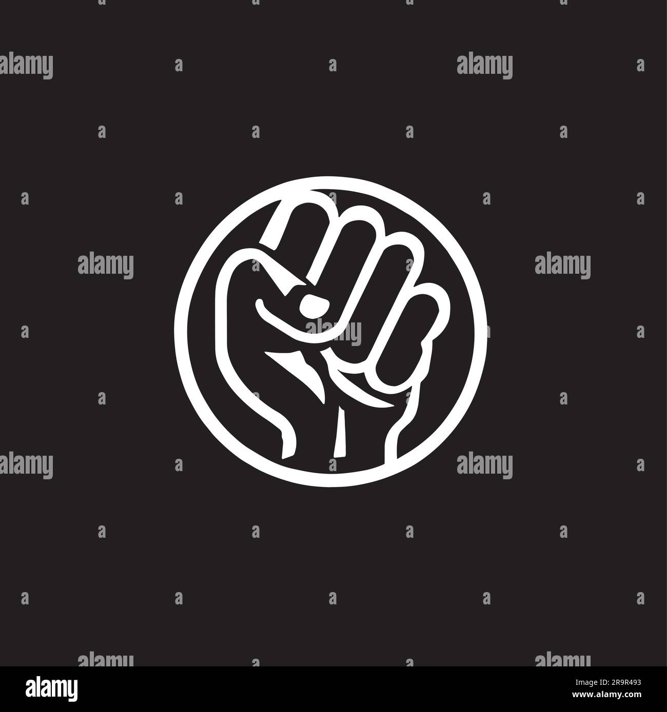 Activist vector vectors Black and White Stock Photos & Images - Alamy