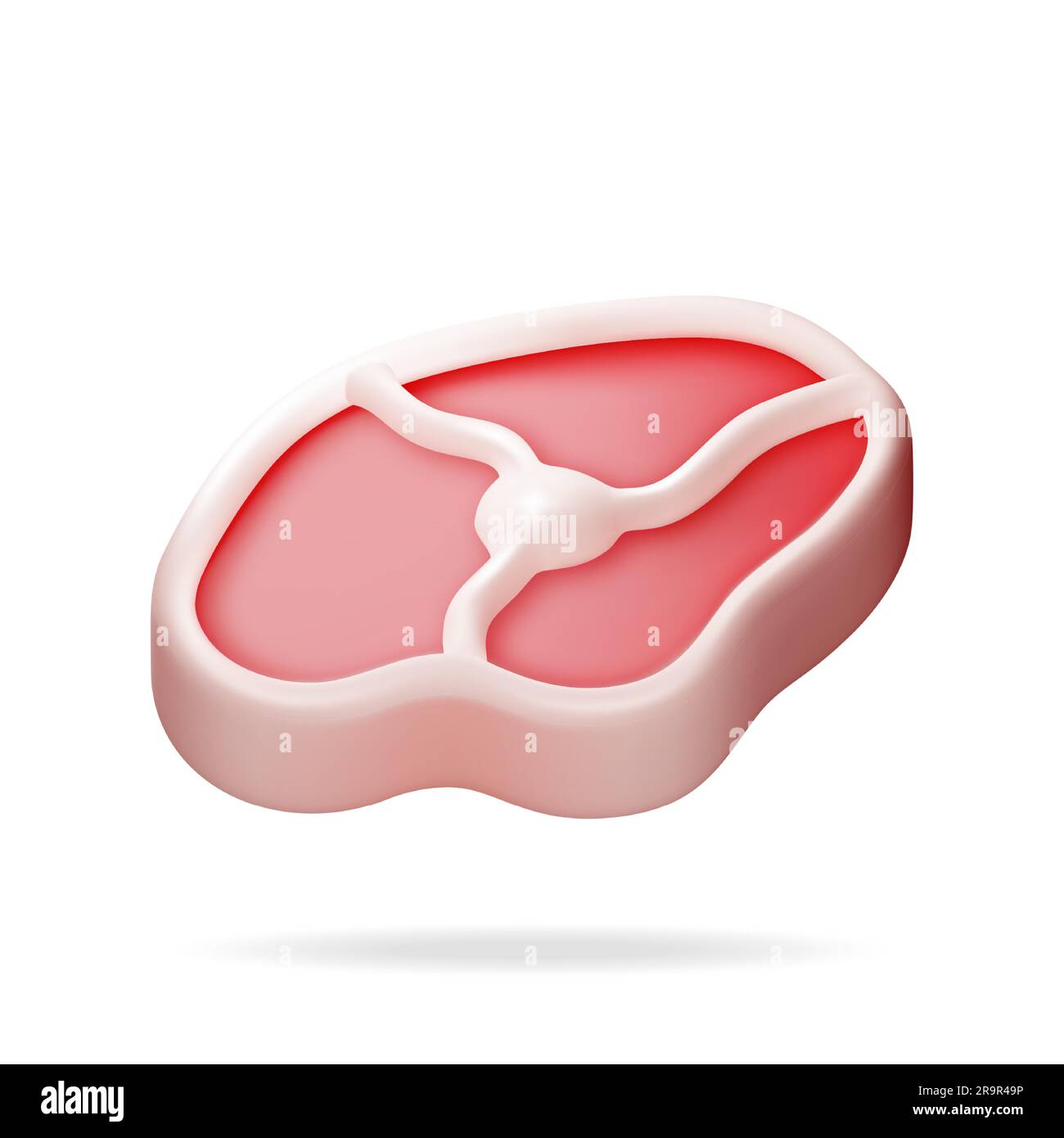 Raw beef steak filet Stock Vector Images - Alamy