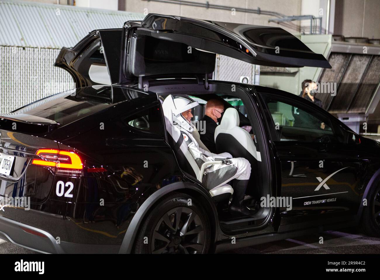 Tesla launched in space hi-res stock photography and images - Alamy