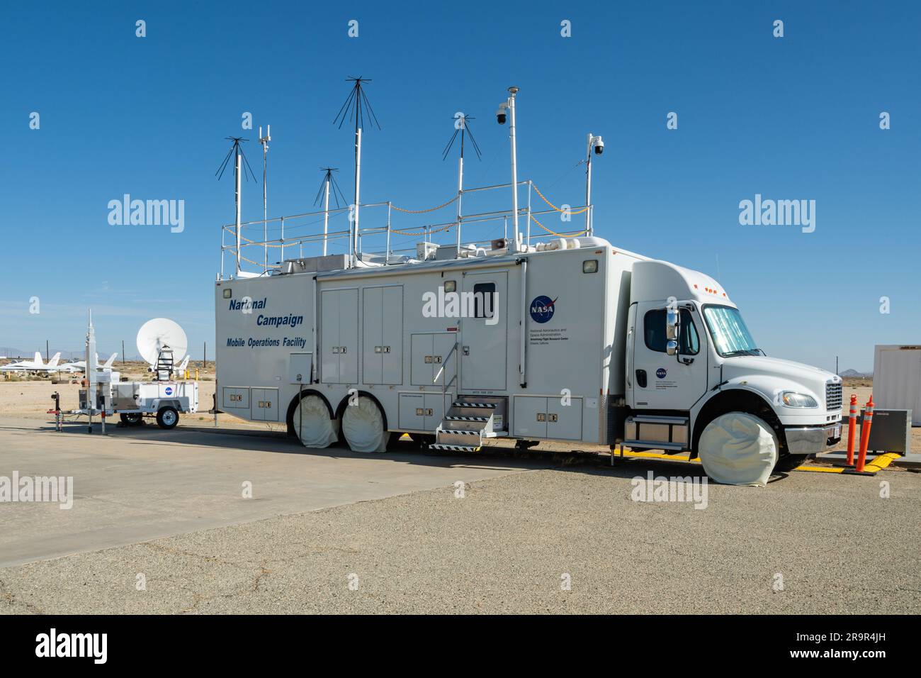 . The upgraded NASA Mobile Operations Facility, a mission control and ...