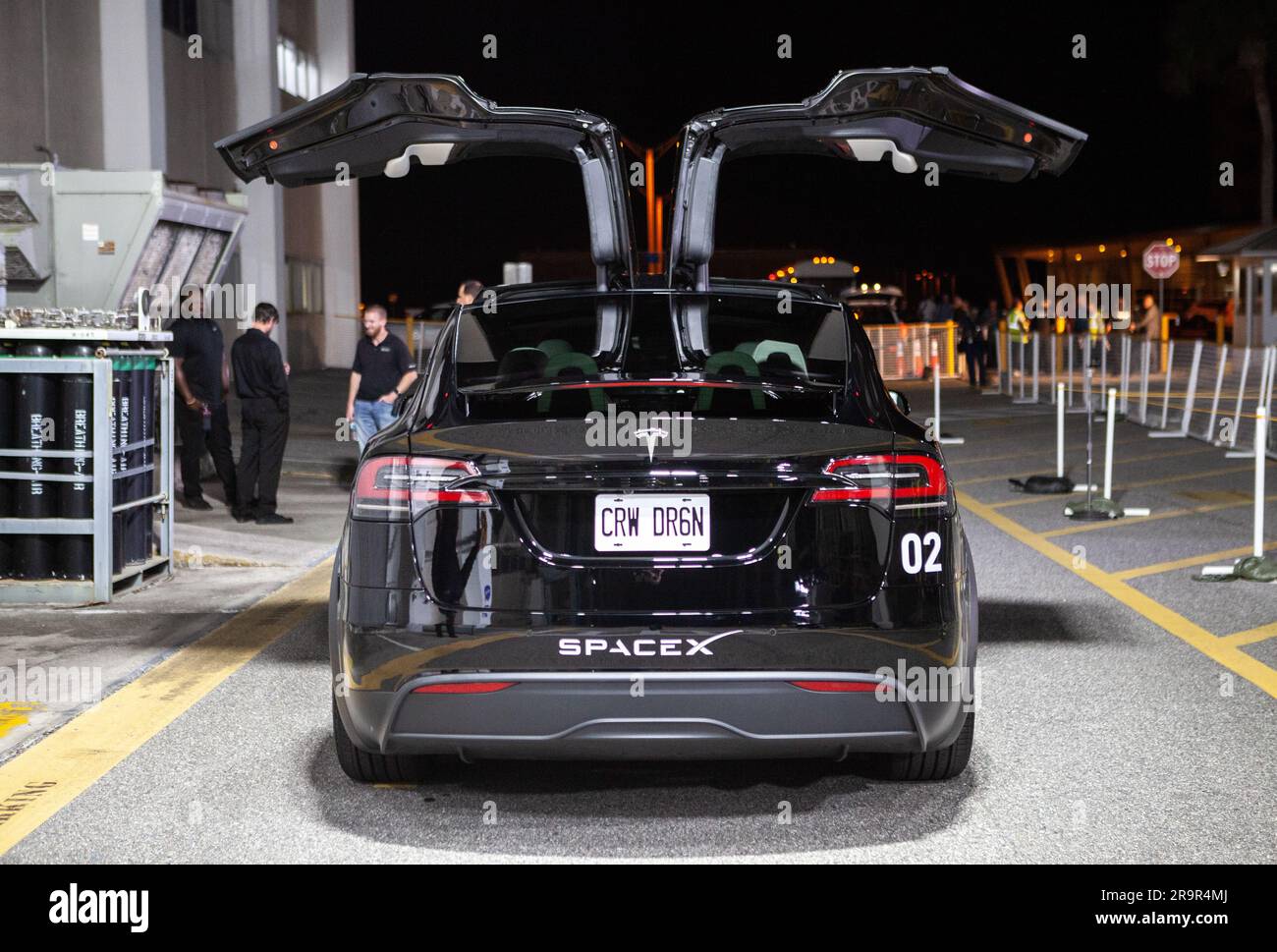 NASA’s SpaceX Crew-6 Live Launch Coverage (Scrub). In view outside the ...