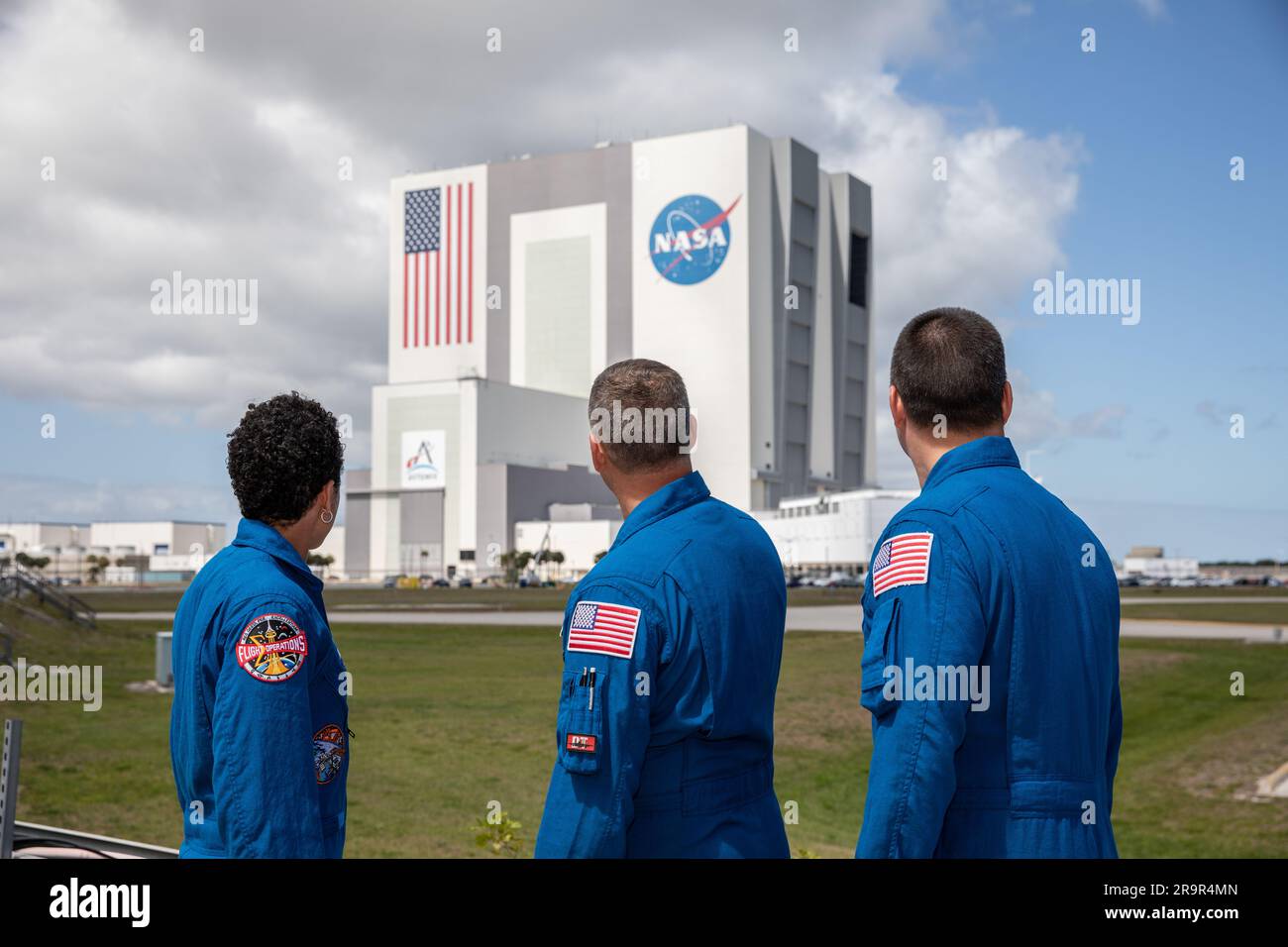 Crew-4 Astronauts Visit KSC. From left, NASA astronauts Jessica Watkins ...