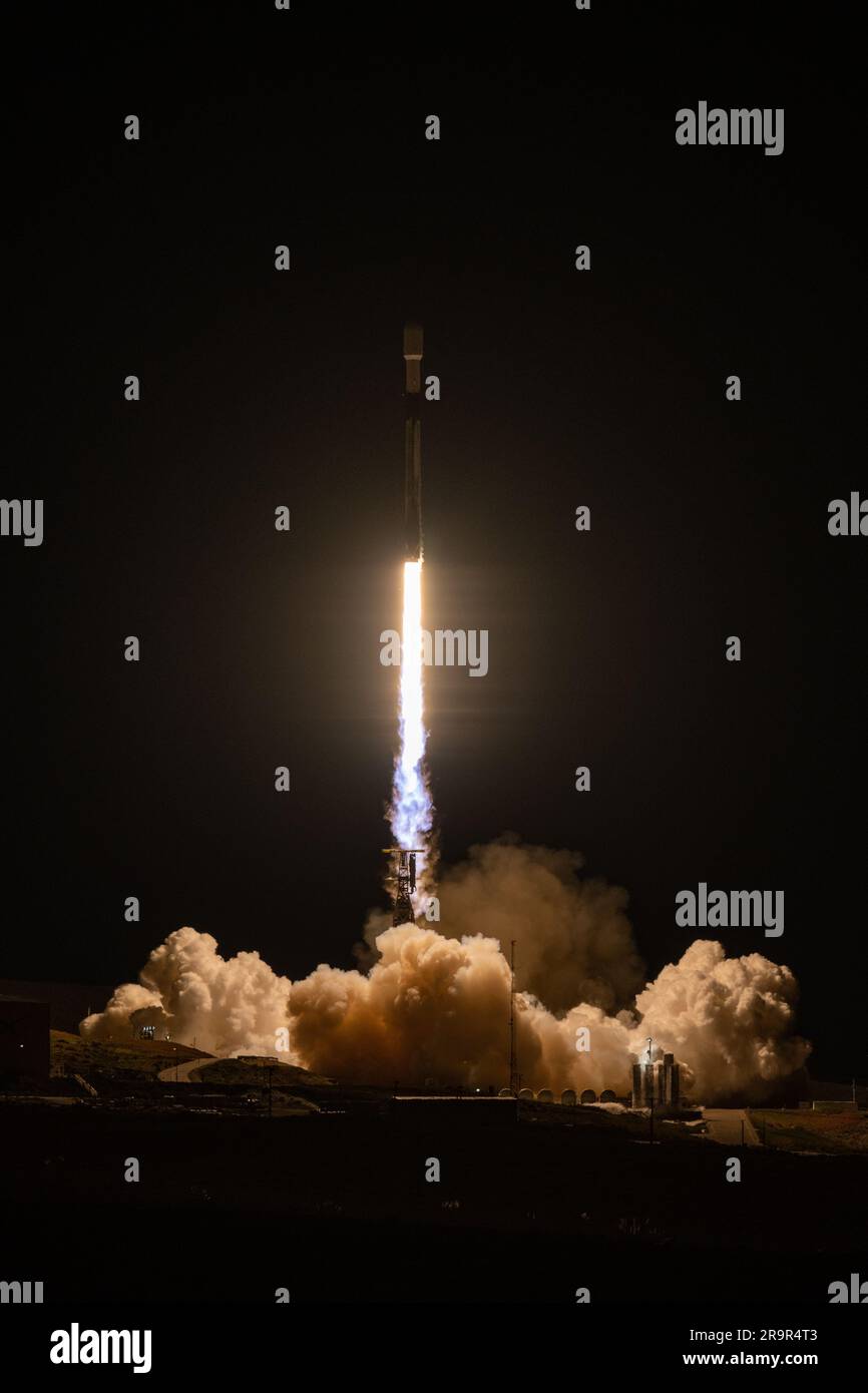 SWOT Launch. A SpaceX Falcon 9 rocket launches with the Surface Water ...