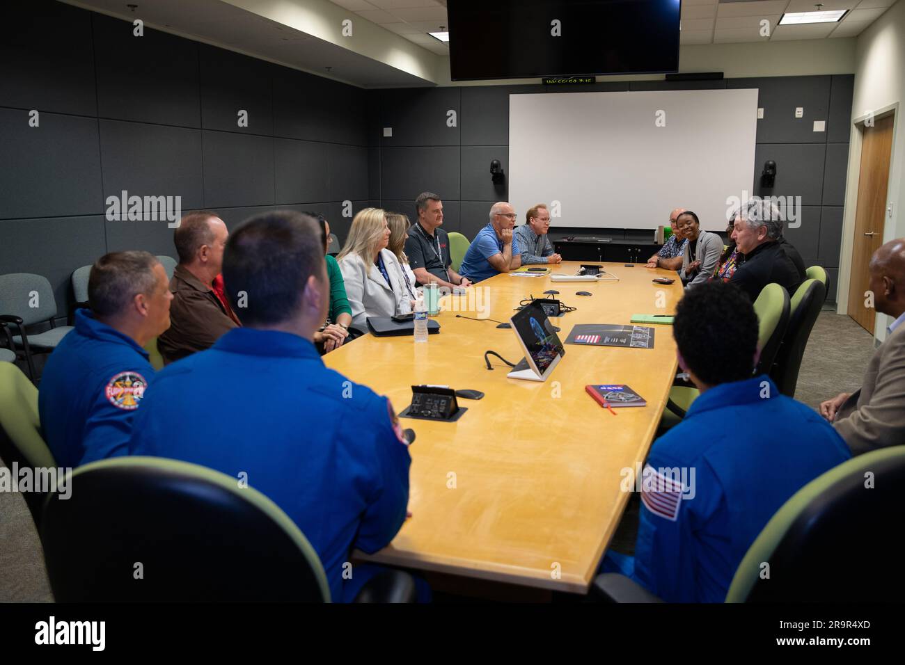 Crew-4 Presentation to Senior Staff. Three of NASA’s SpaceX Crew-4 crew ...