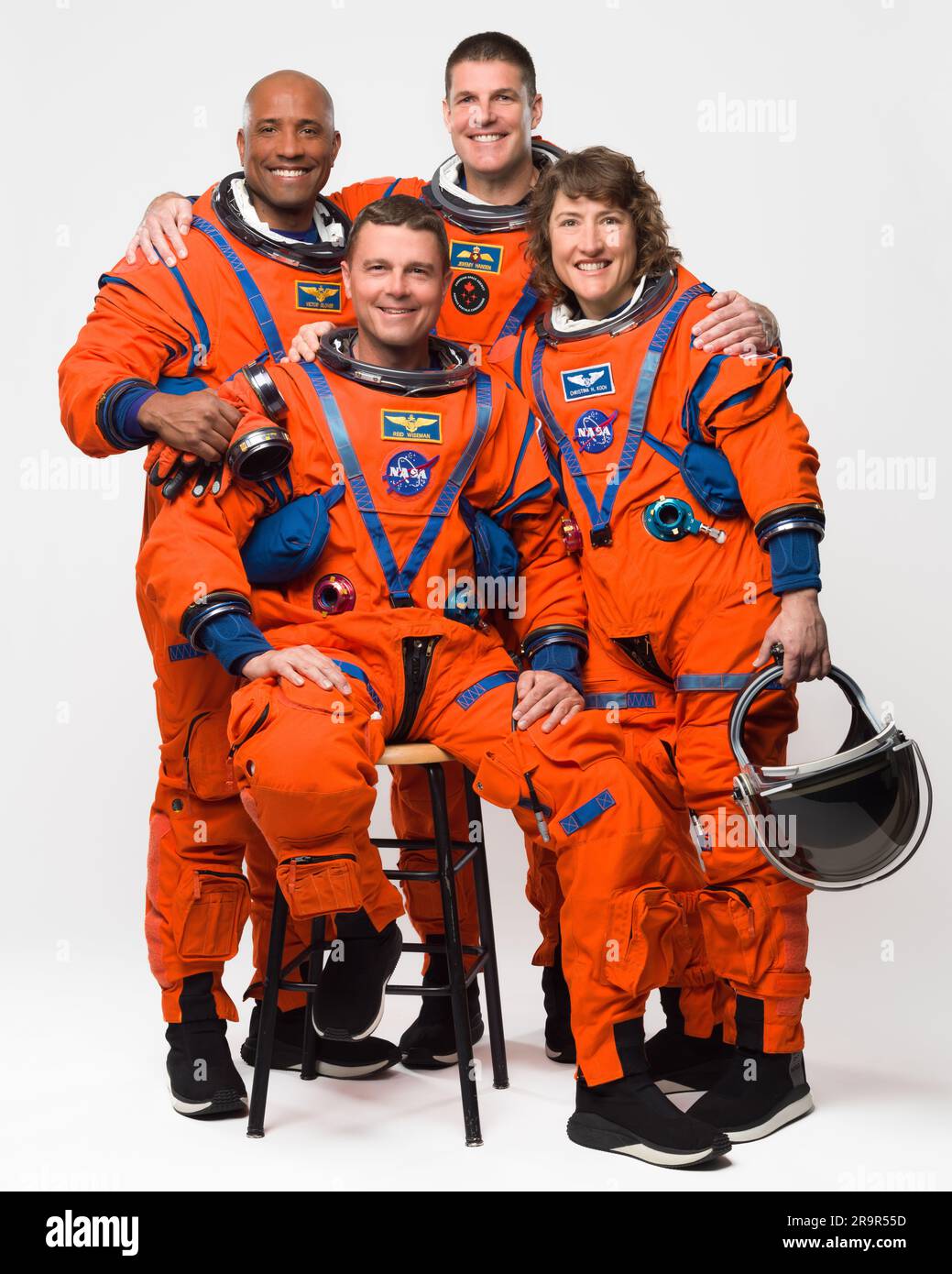 Official crew portrait for artemis ii hi-res stock photography and ...