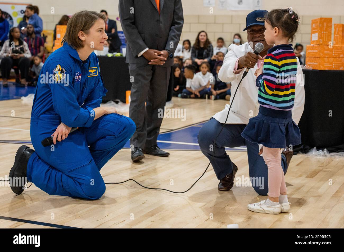 NASA’s SpaceX Crew-3 visits Amidon-Bowen Elementary School. NASA’s ...