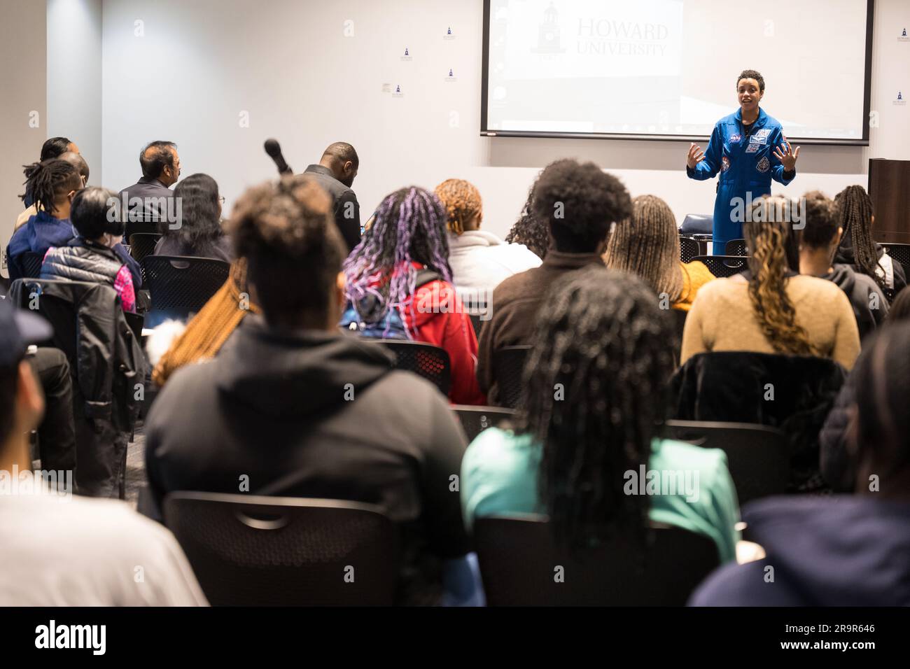 Astronaut Jessica Watkins at Howard University. NASA astronaut Jessica ... Astronaut Jessica Watkins at Howard University. NASA astronaut Jessica ...