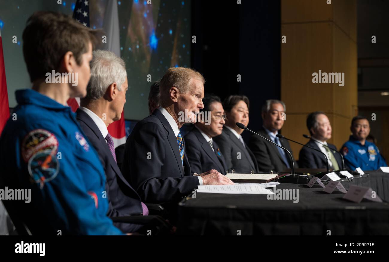 NASA Administrator Bill Nelson delivered remarks before U.S. Secretary ...