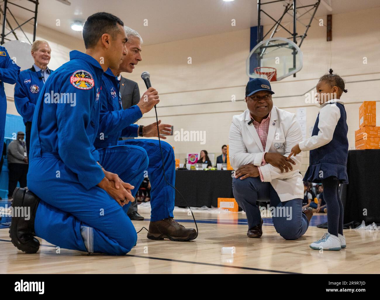 NASA’s SpaceX Crew-3 visits Amidon-Bowen Elementary School. NASA ...