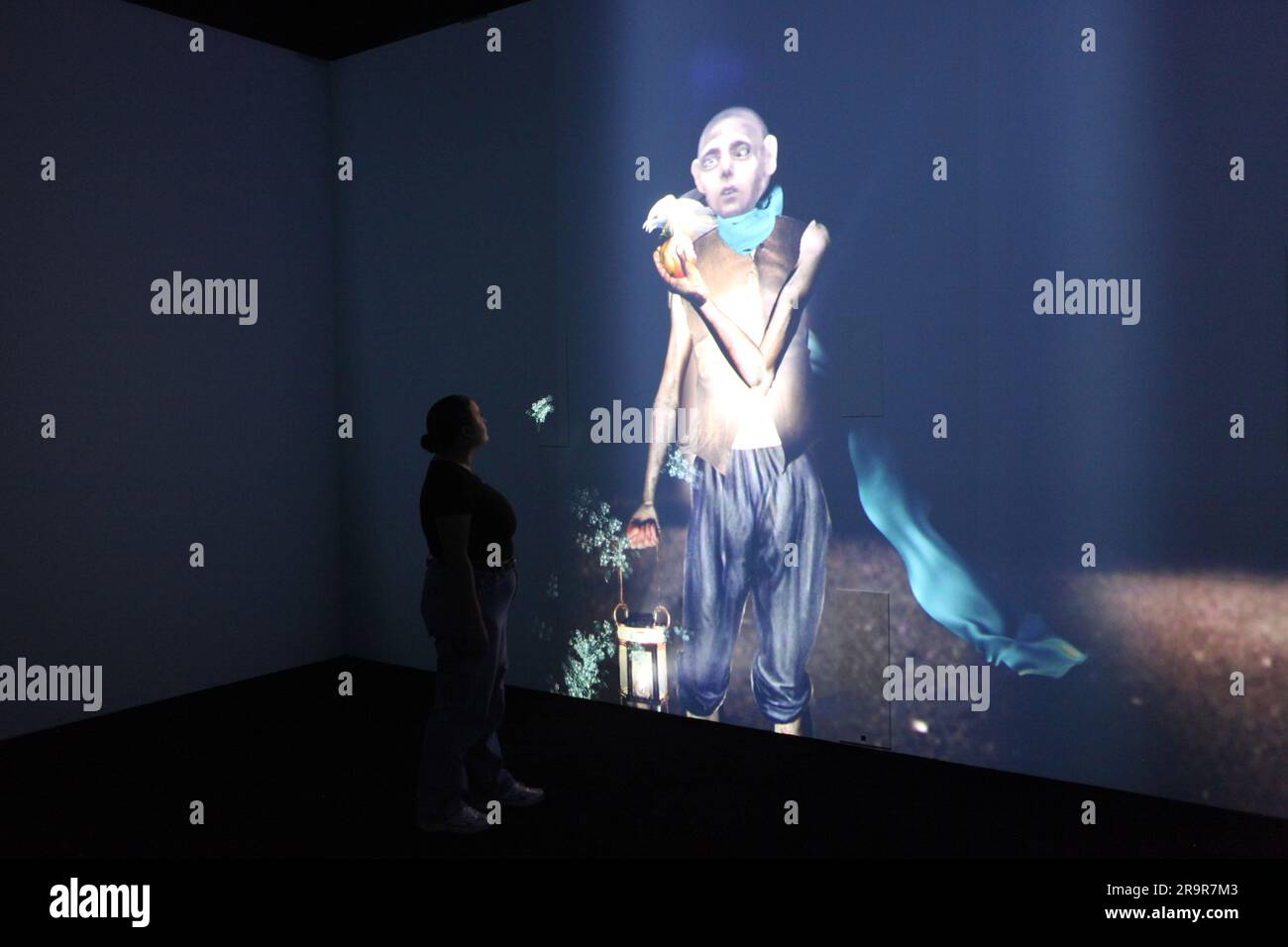London, UK. Illusionaries, the UK’s first story-based multi sensory art ...