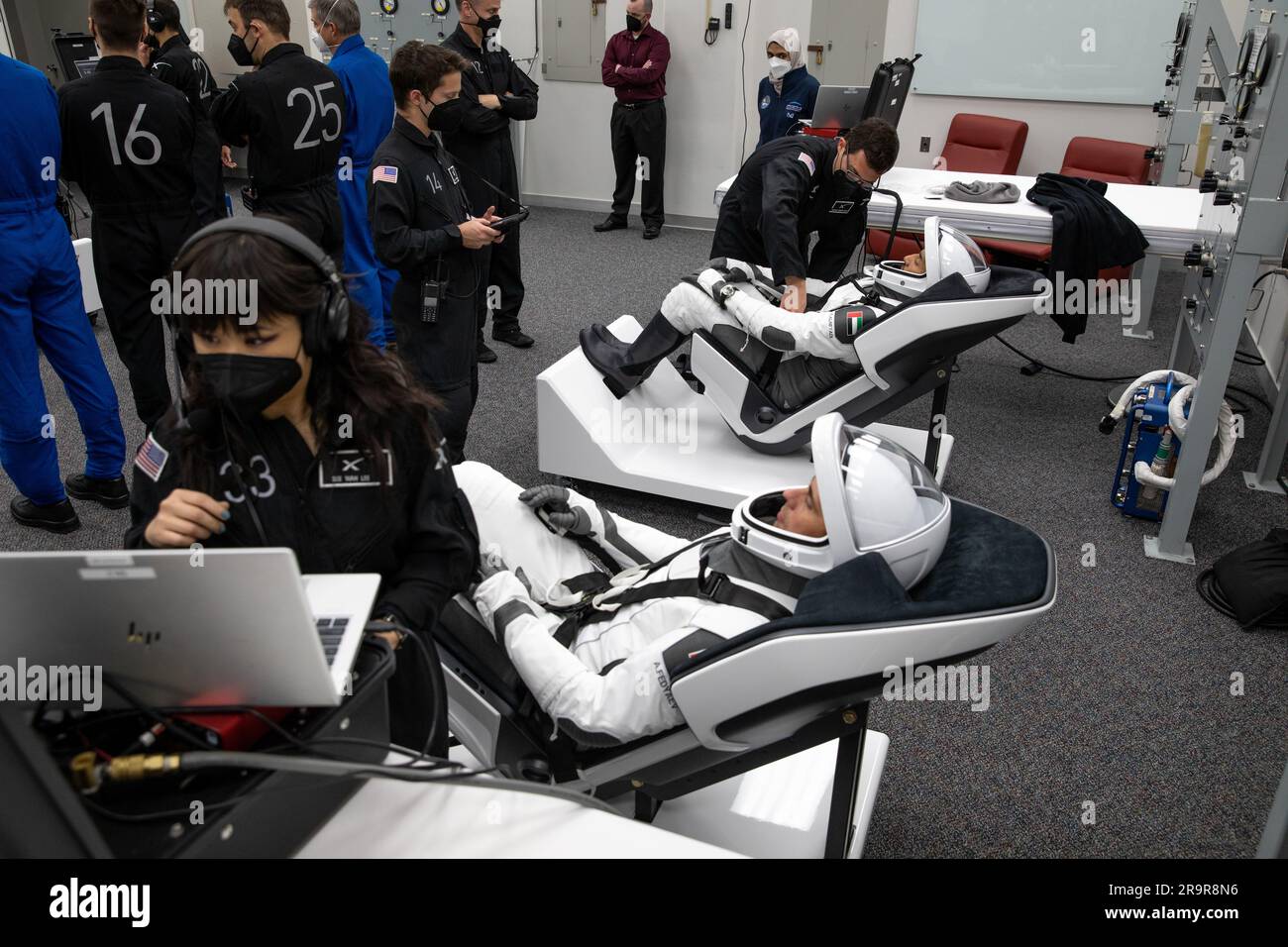 NASA/SpaceX Crew-6 Dry Dress Rehearsal. NASA’s SpaceX Crew-6 astronauts ...