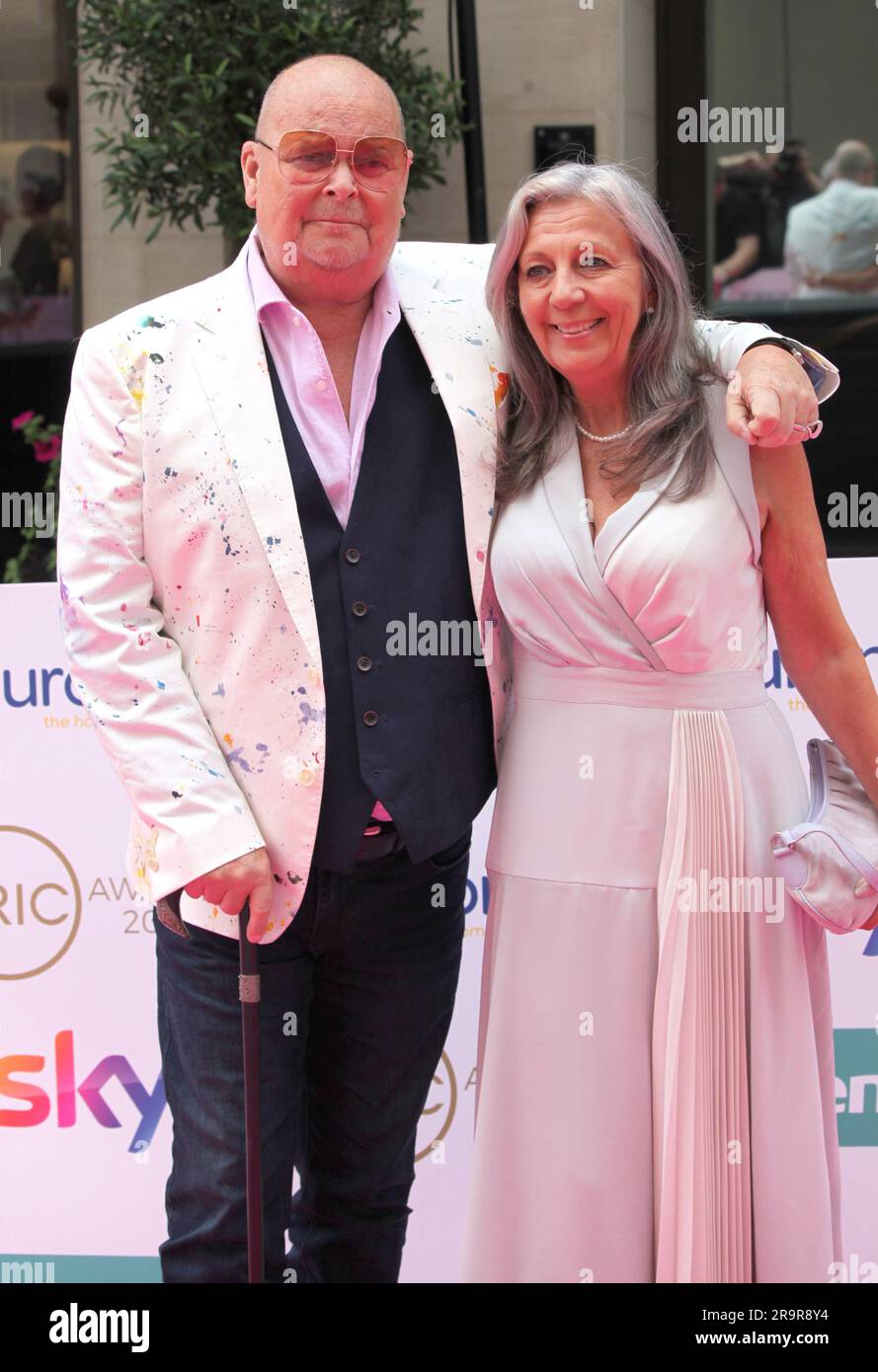 London, UK. James Whale and Nadine Talbot-Brown at The TRIC Awards ...