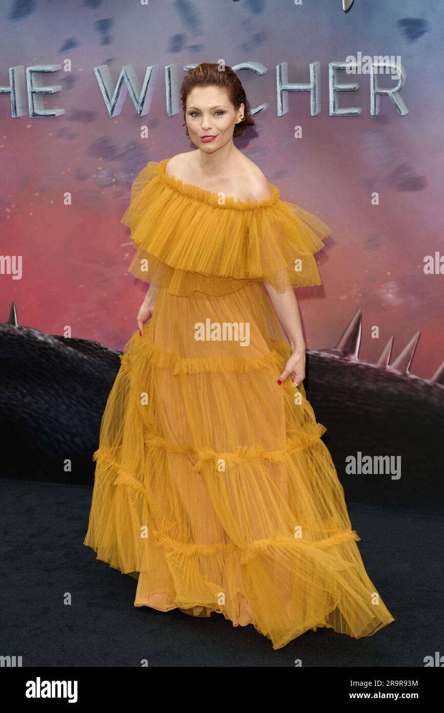 London, UK . 28 June, 2023 . Myanna Buring pictured at the UK premiere ...