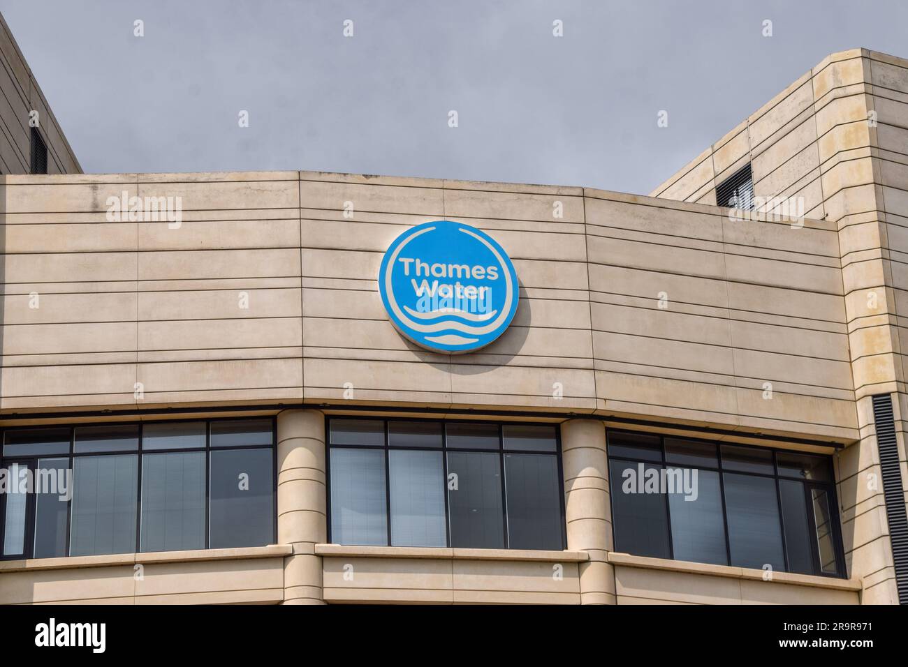 General view of the head office of Thames Water in Reading, as fears ...