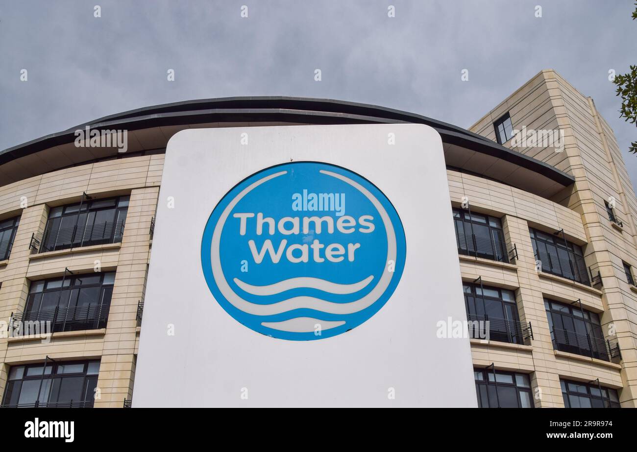 General view of the head office of Thames Water in Reading, as fears ...