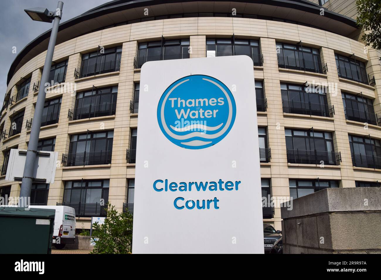 General view of the head office of Thames Water in Reading, as fears ...