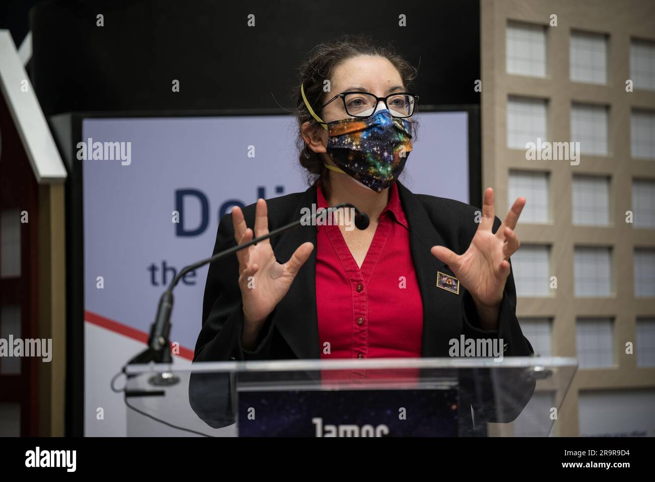 NASA held a first-day-of-issue event for the United States Postal ...