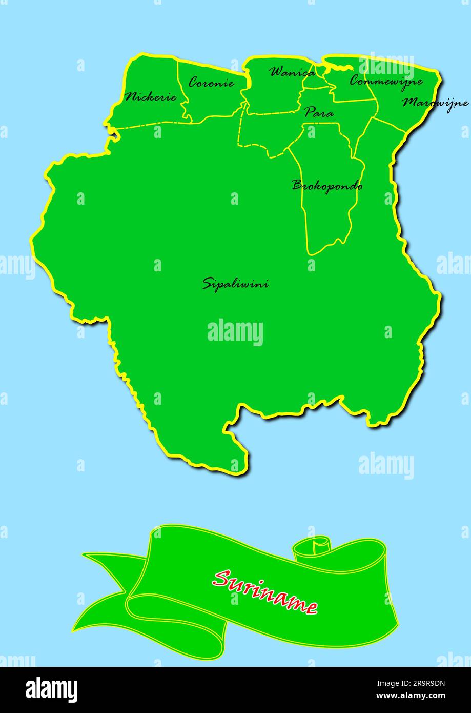 Suriname Geographical Features