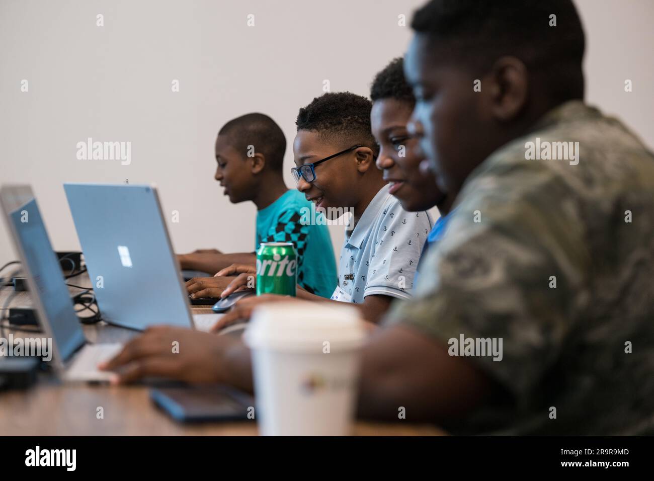 Microsoft and NASA Space Education Day. DC area students participate in ...