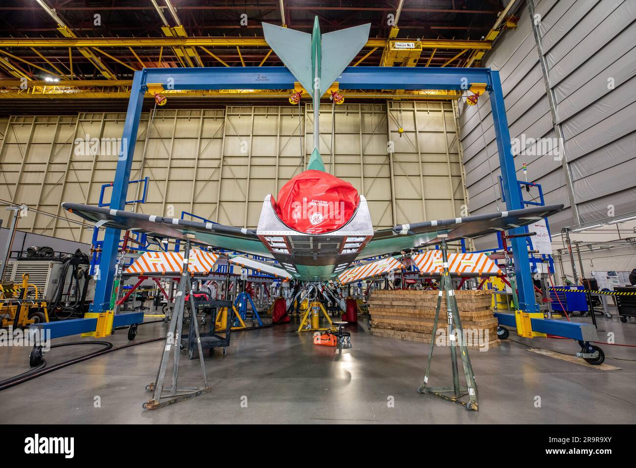 Lockheed Martin completed the final installation of the lower empennage ...