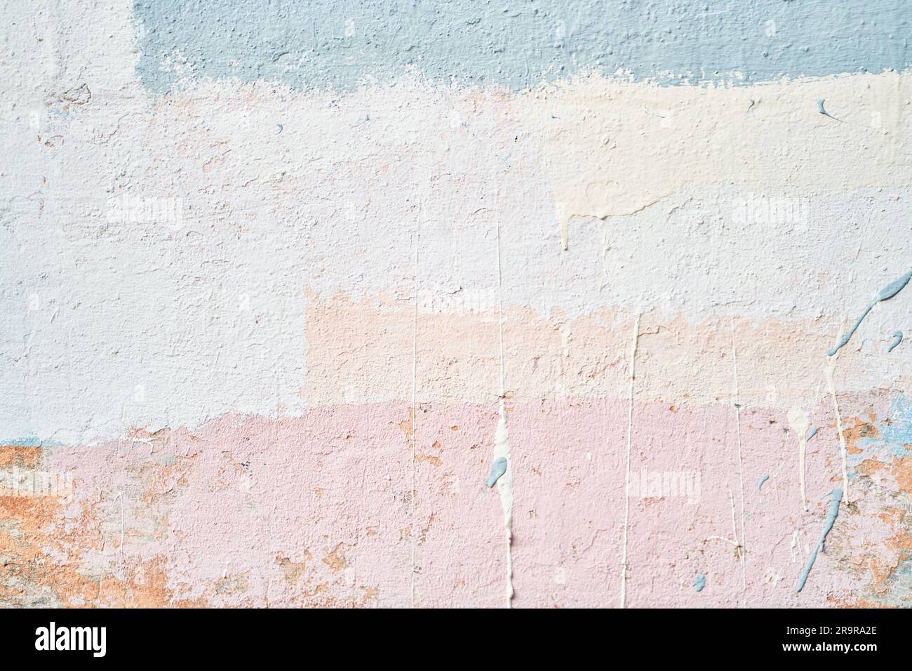 Exterior plaster with space to copy. Warm colored background with the ...