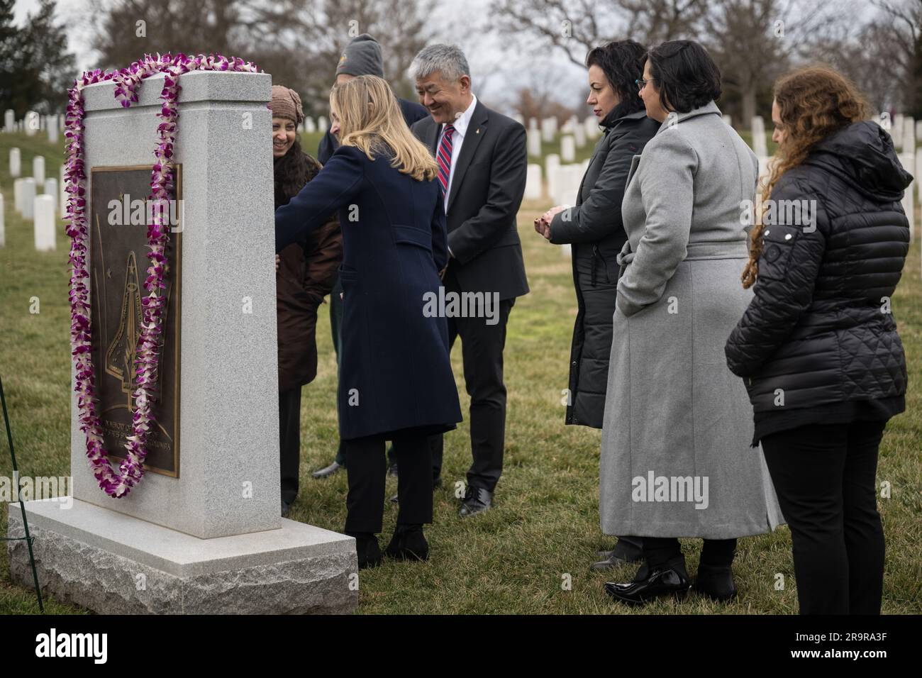 Day of Remembrance. From left to right, Amy Resnik, Jane Tani, Dan Tani ...