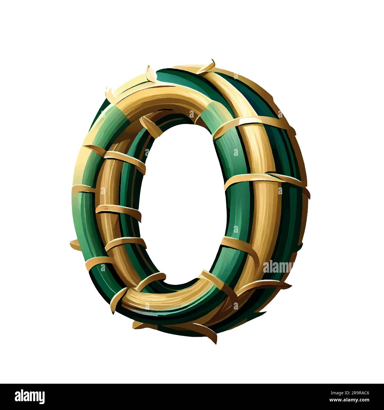 Beautiful green plant in nature Cut Out Stock Images & Pictures - Alamy