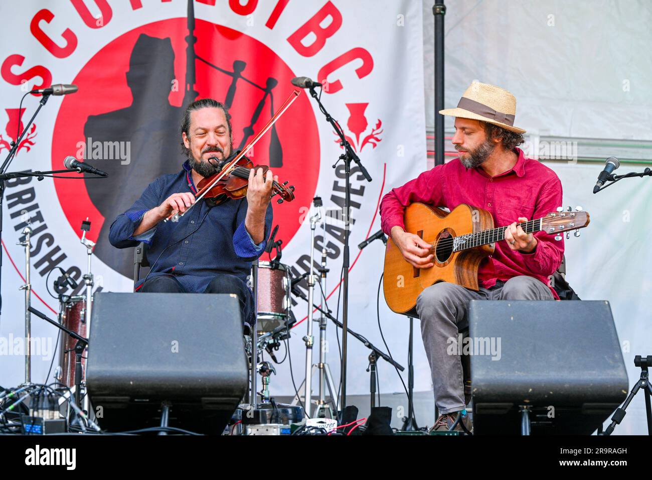 Pierre Schryer and Adam Dobres, Scotfest,Town Centre Park, Coquitlam ...