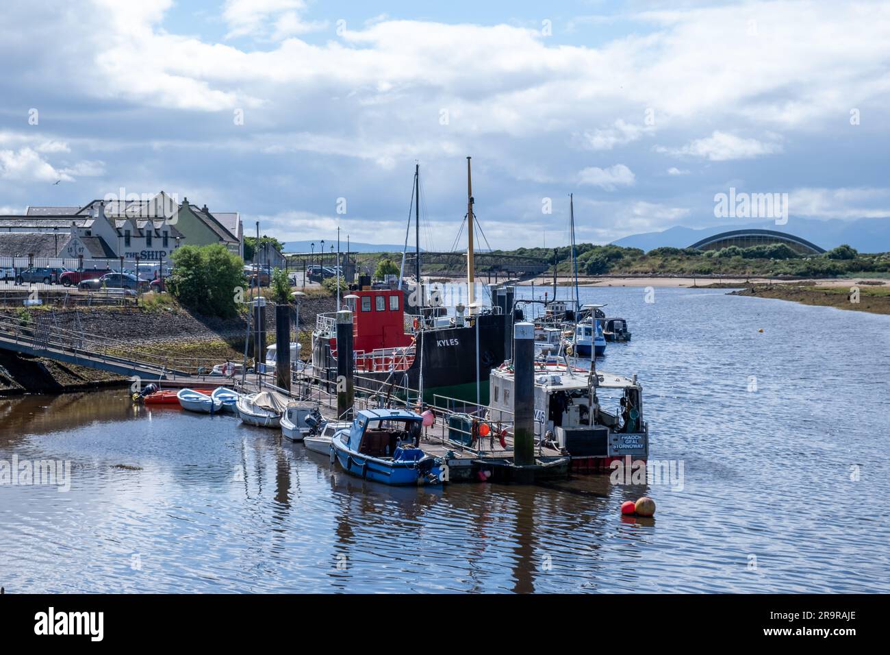 Irvine, Scotland, UK- June 28, 2023: MV Kyles, which is believed to be ...