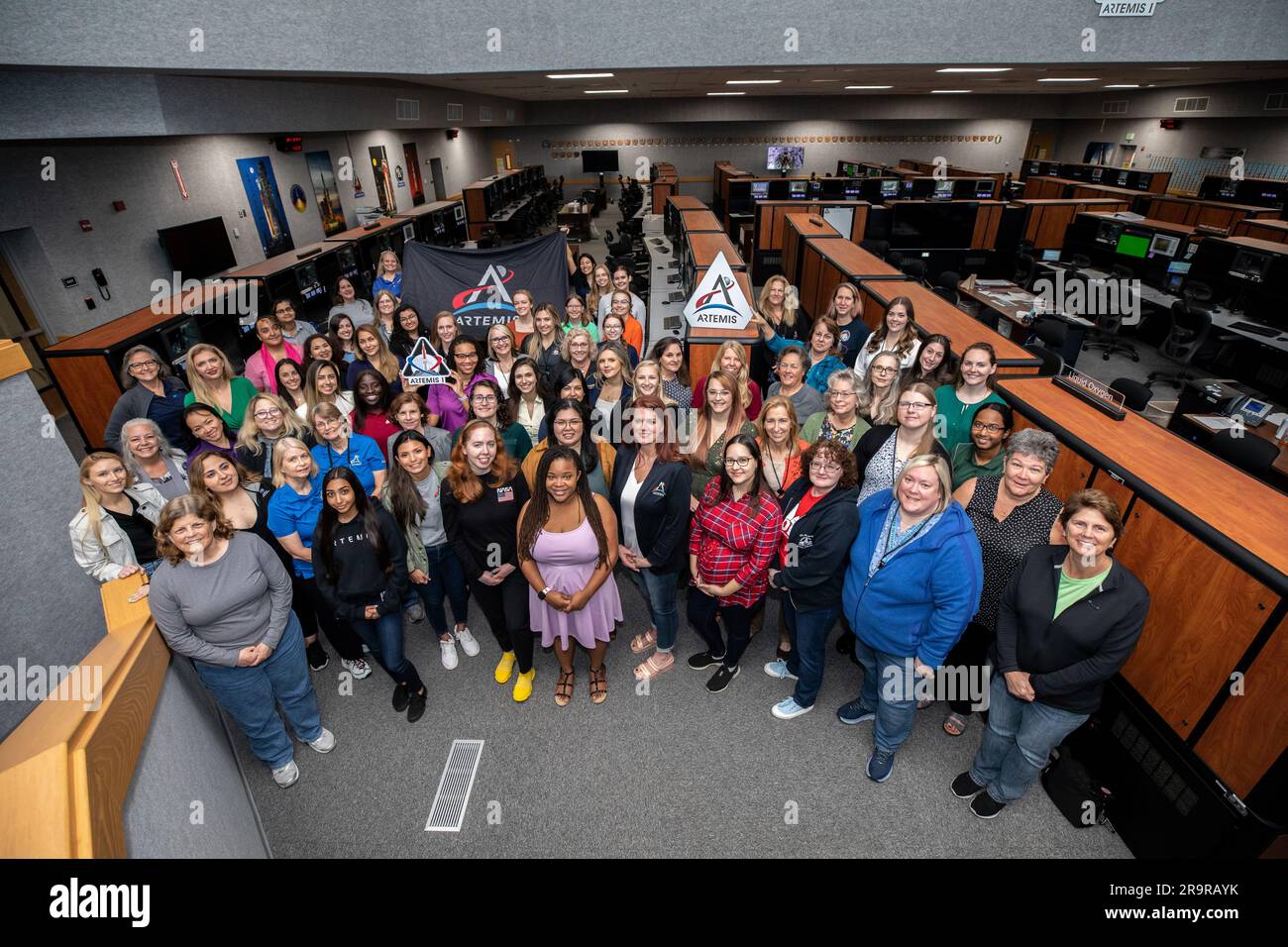 Women of NASA - Artemis Female Launch Team. The women who comprise the ...