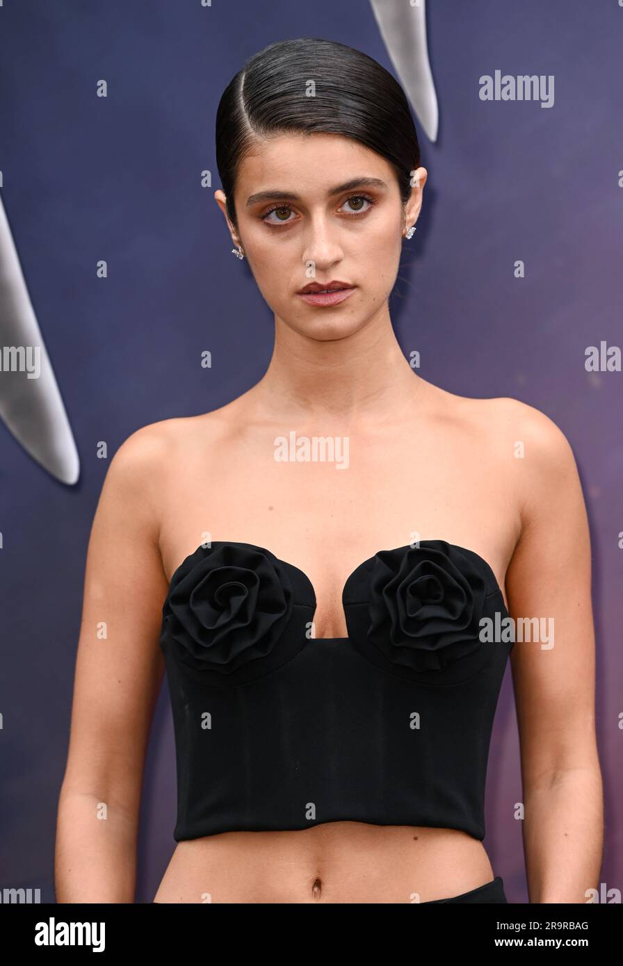 London Uk June 28th 2023 Anya Chalotra Arriving At The Witcher