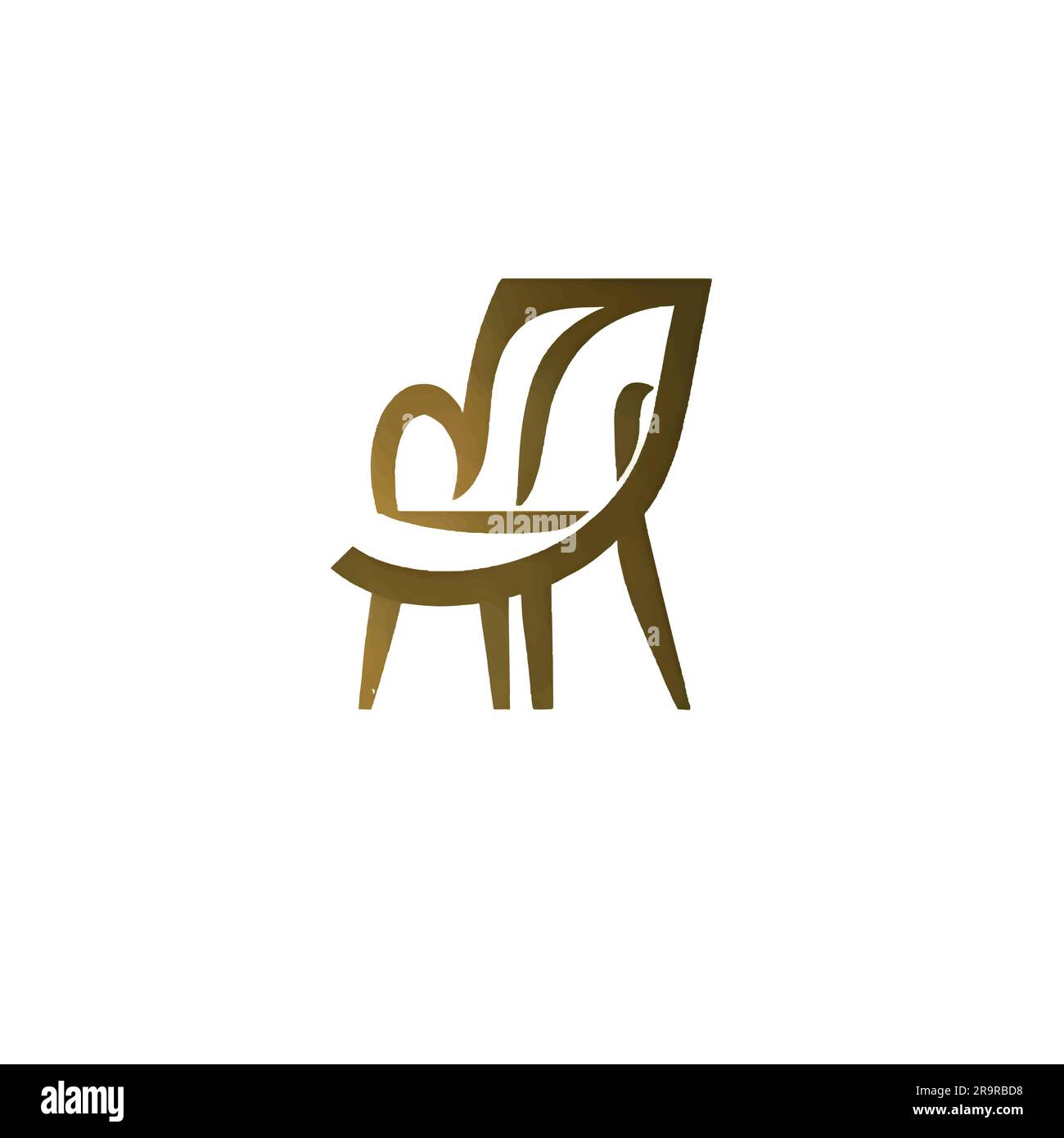 Chair logo hi-res stock photography and images - Alamy