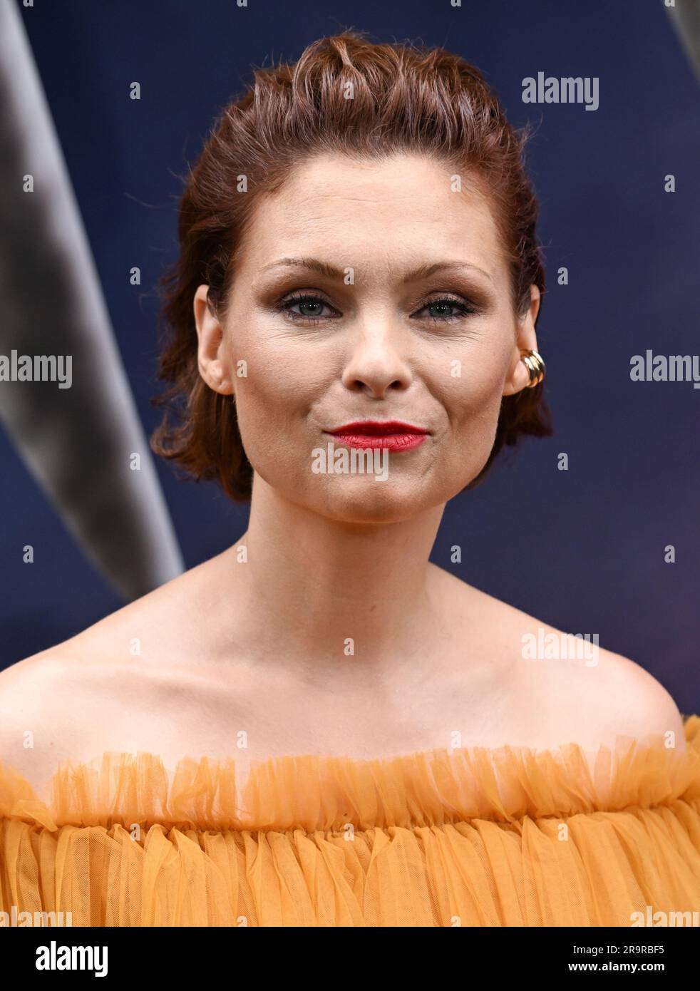 London, UK. June 28th, 2023. Myanna Buring arriving at The Witcher ...