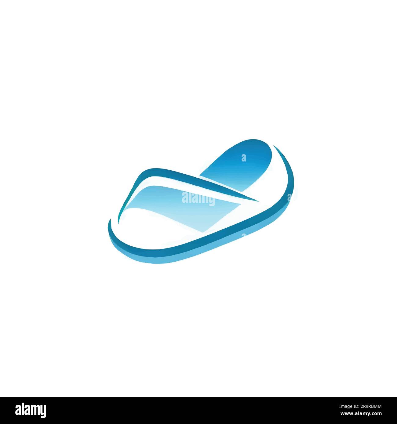 Flip flop sandals icon cartoon Cut Out Stock Images & Pictures - Alamy