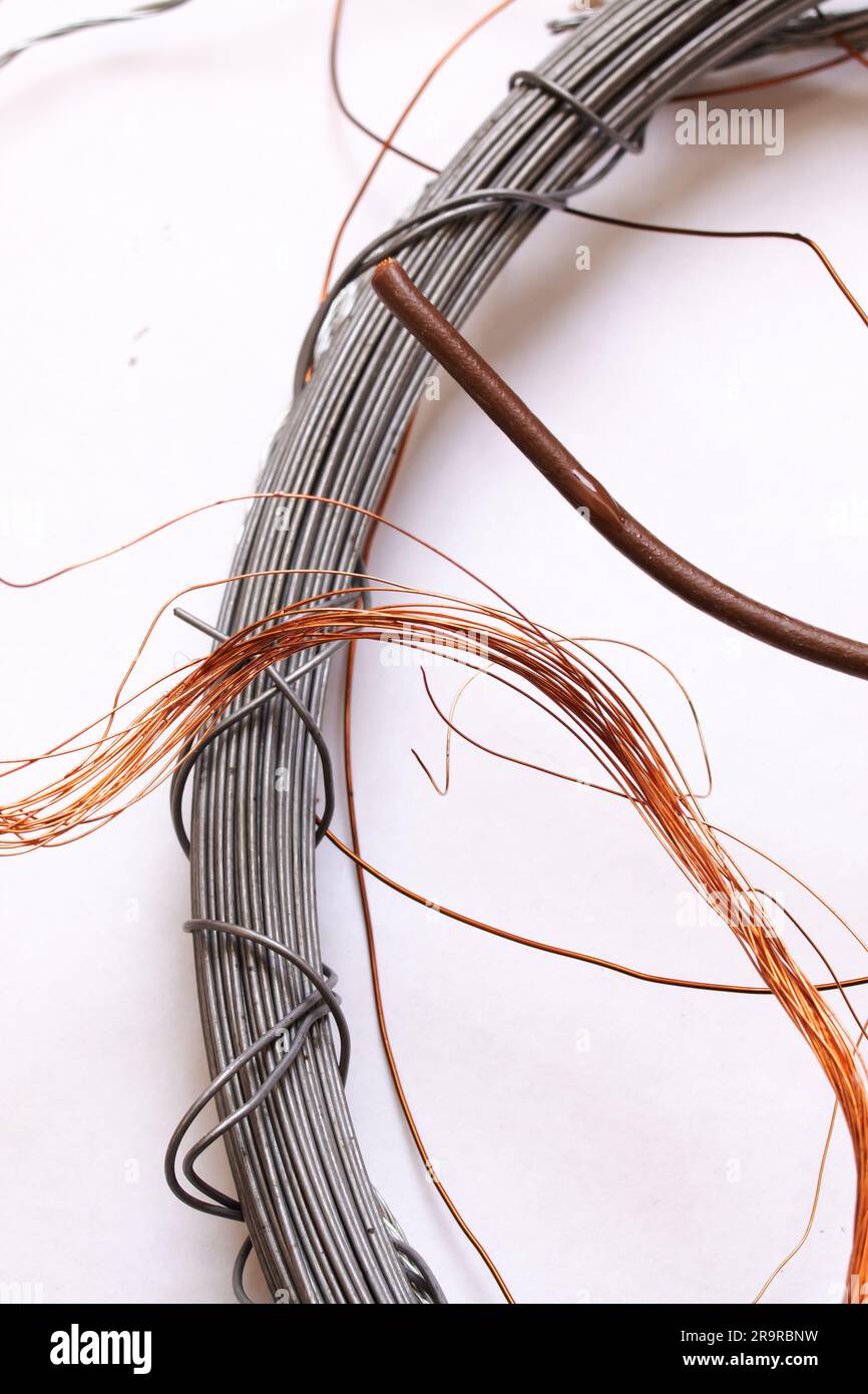 Close up coil copper hi-res stock photography and images - Alamy