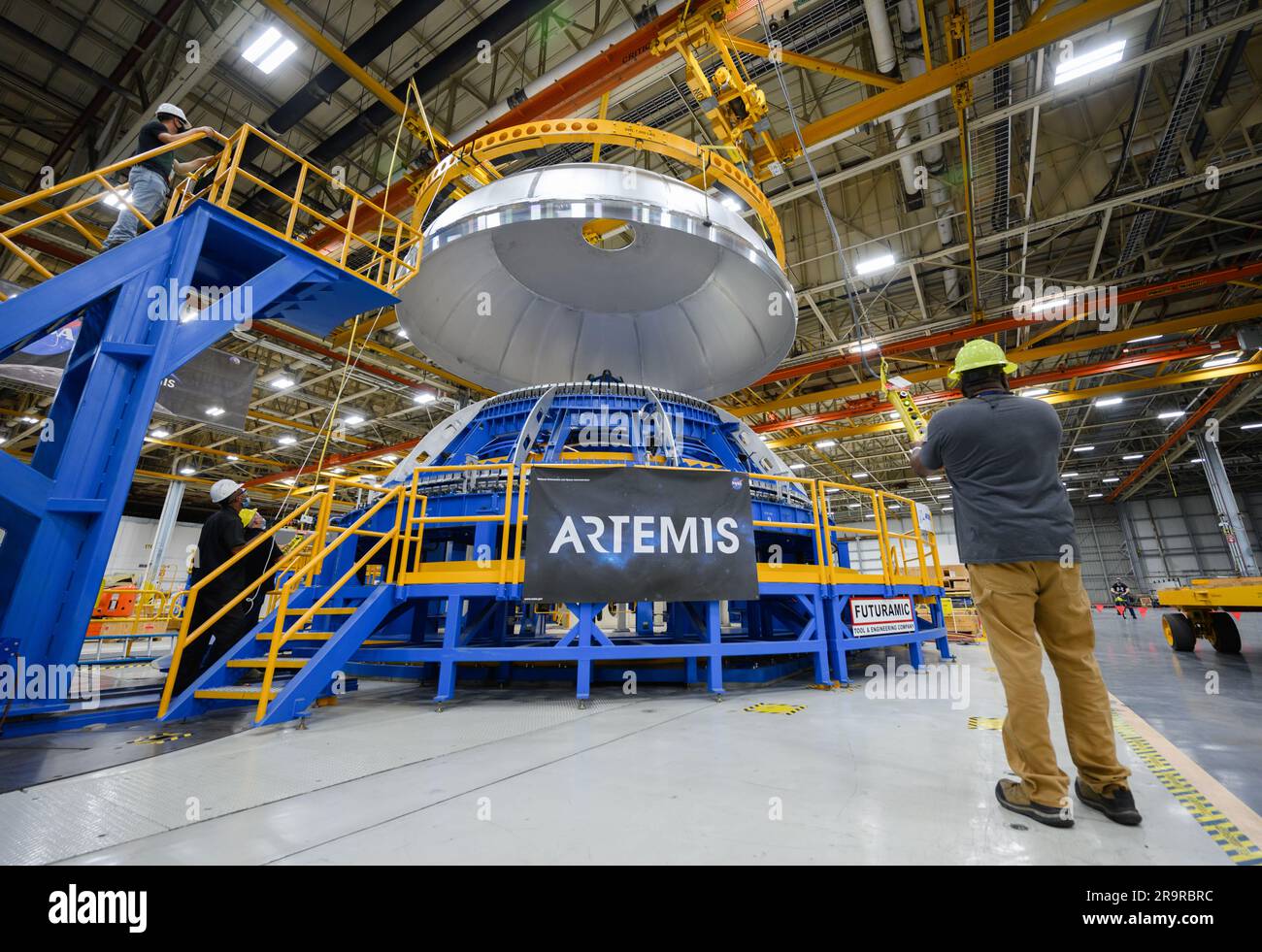 Teams completed welding of the Artemis III SLS core stage liquid oxygen ...