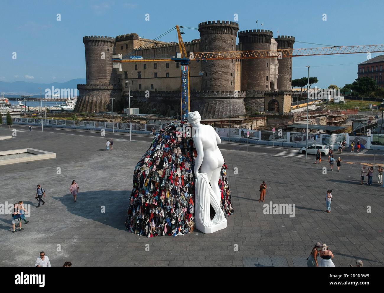 Naples, Italy. 28th June, 2023. The Venus of Rags by Michelangelo ...