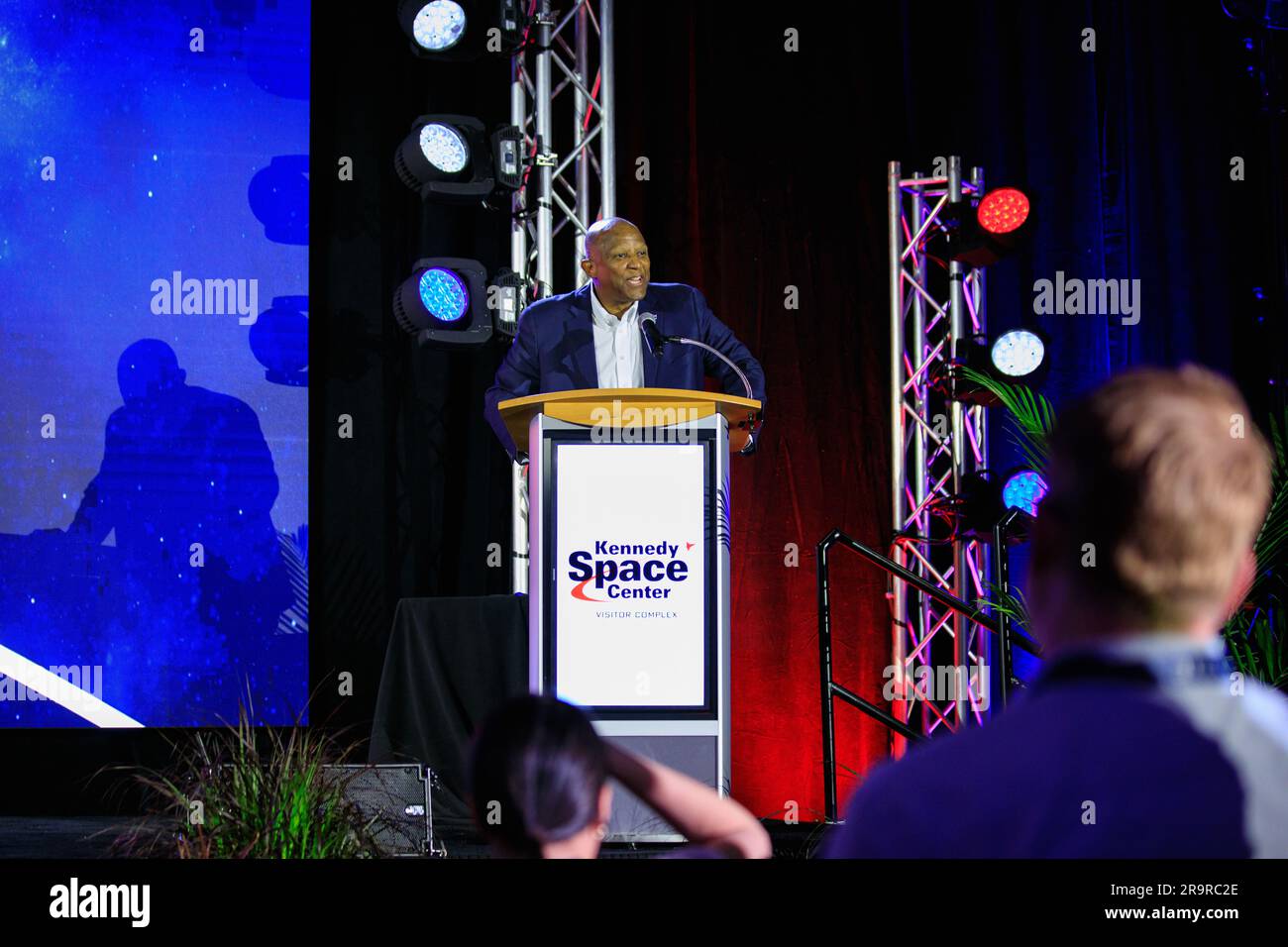 Astronaut Hall of Fame 2023. Kelvin Manning, deputy director of NASA's ...