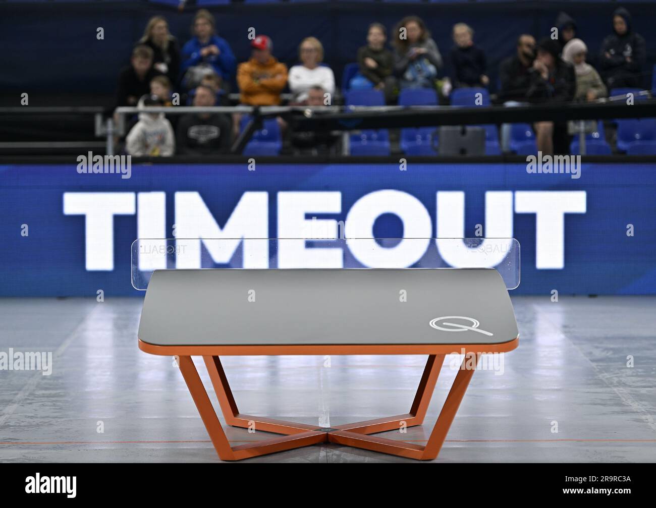 Krakow, Poland. 28th June, 2023. Teqball. 2023 European Games. Main ...