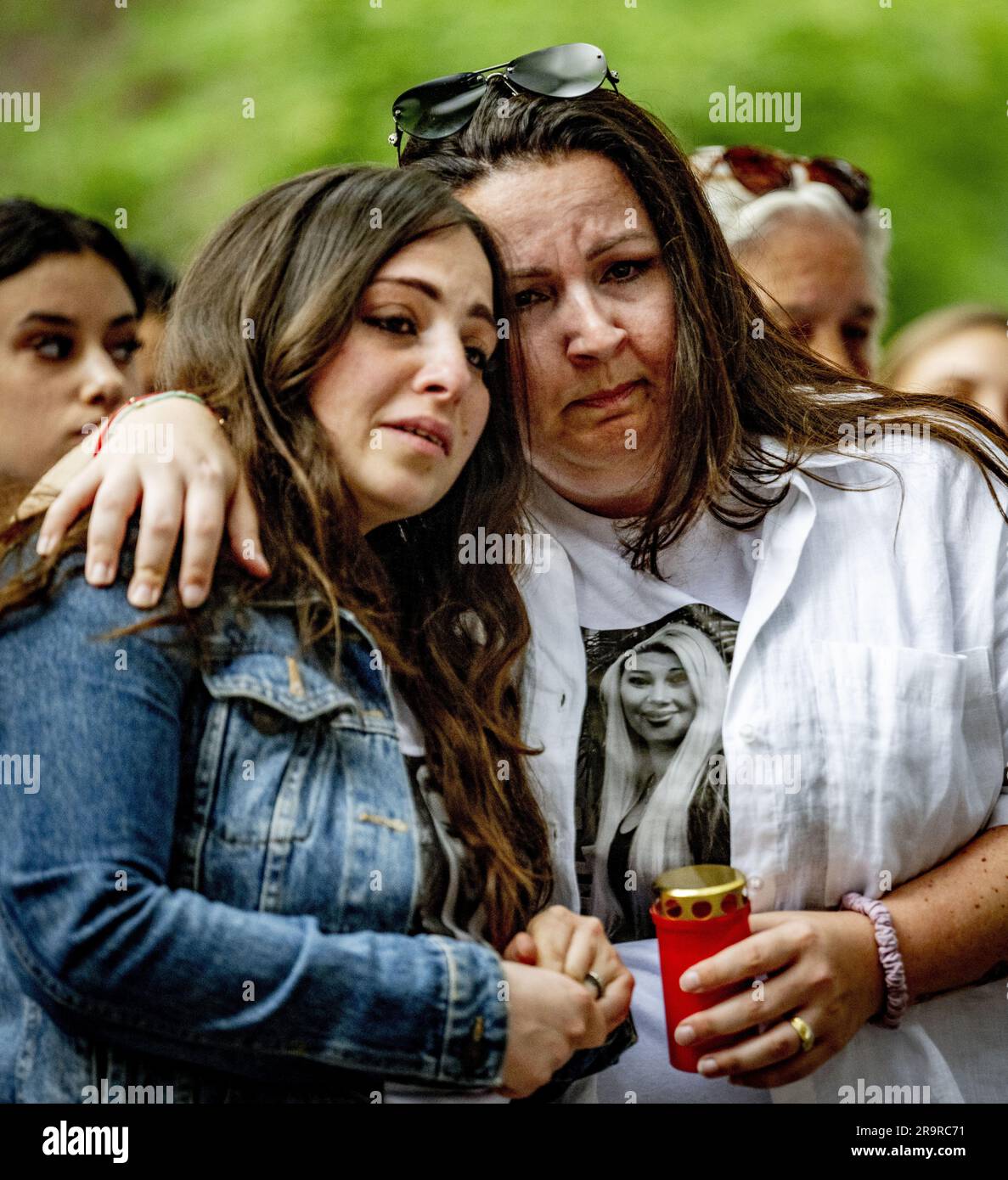 THE HAGUE - 28/06/2023, Interested parties during a silent march for ...