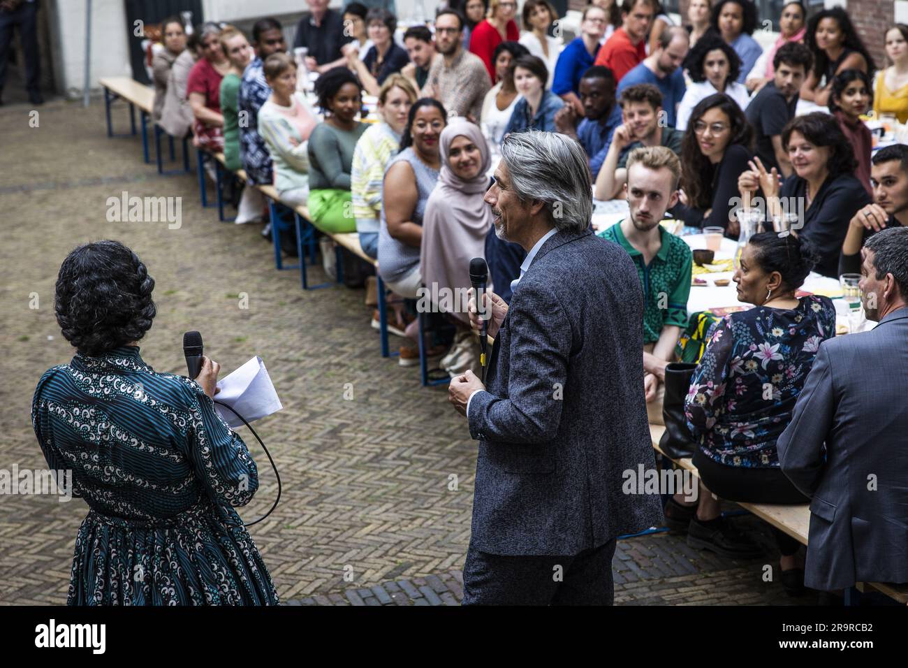 AMSTERDAM - Keti Koti dialogue table at the University of Amsterdam ...