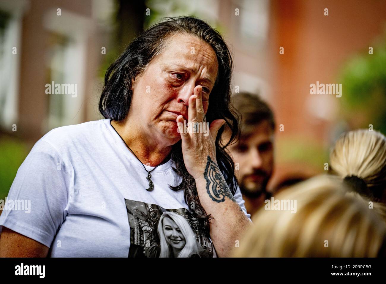 THE HAGUE - 28/06/2023, Interested parties during a silent march for ...